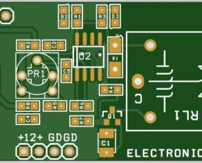 PCB GERB TOP - Electronics-Lab.com