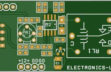 PCB GERB TOP - Electronics-Lab.com