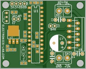 Brushed DC Motor Controller Using Infra-Red Remote - Electronics-Lab