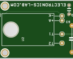 PCB GERB TOP - Electronics-Lab.com