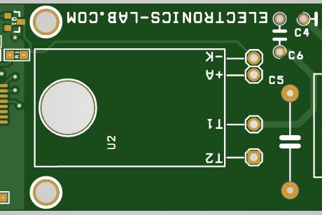 PCB GERB TOP - Electronics-Lab.com