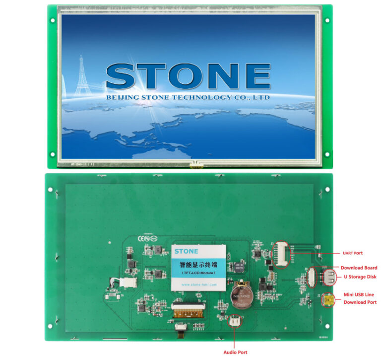 Stone Hmi Esp32 Weather Station Using Stvc101wt 01 Tft Lcd Module Electronics Lab