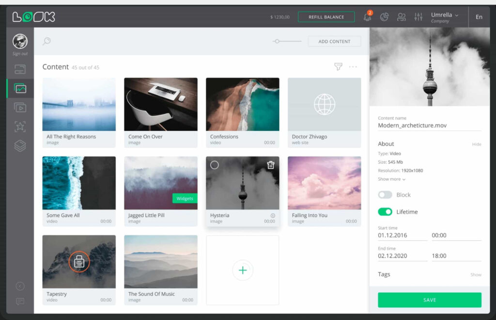 LOOK Player HD-2218 PRO Digital signage software Makes Display Easy ...