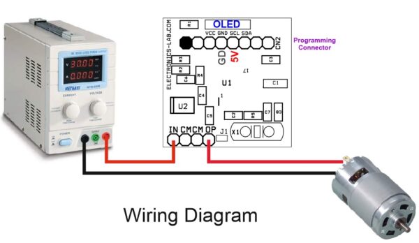 Current Meter Using 096 Oled Display Electronics Lab
