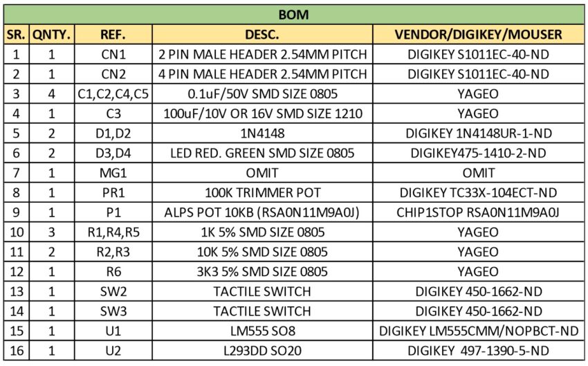 Motorized Slide Potentiometer Driver - Electronics-Lab