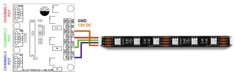 RGB LED Controller using Atmega328 - Electronics-Lab