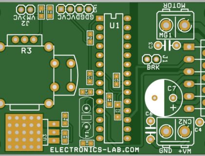top gerb pcb - Electronics-Lab.com