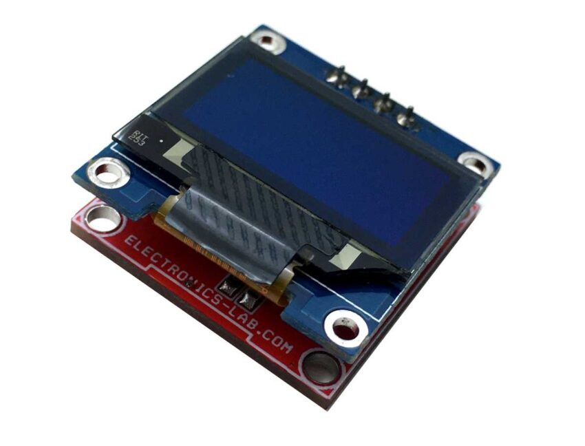 Thermoduino Oled Display Thermometer And Tiny Arduino Board Electronics