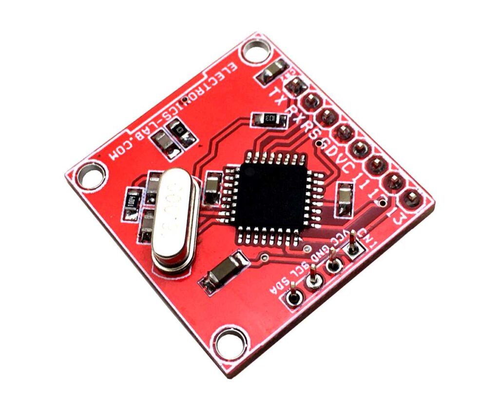 ThermoDuino - OLED Display Thermometer and Tiny Arduino Board - Electronics-Lab