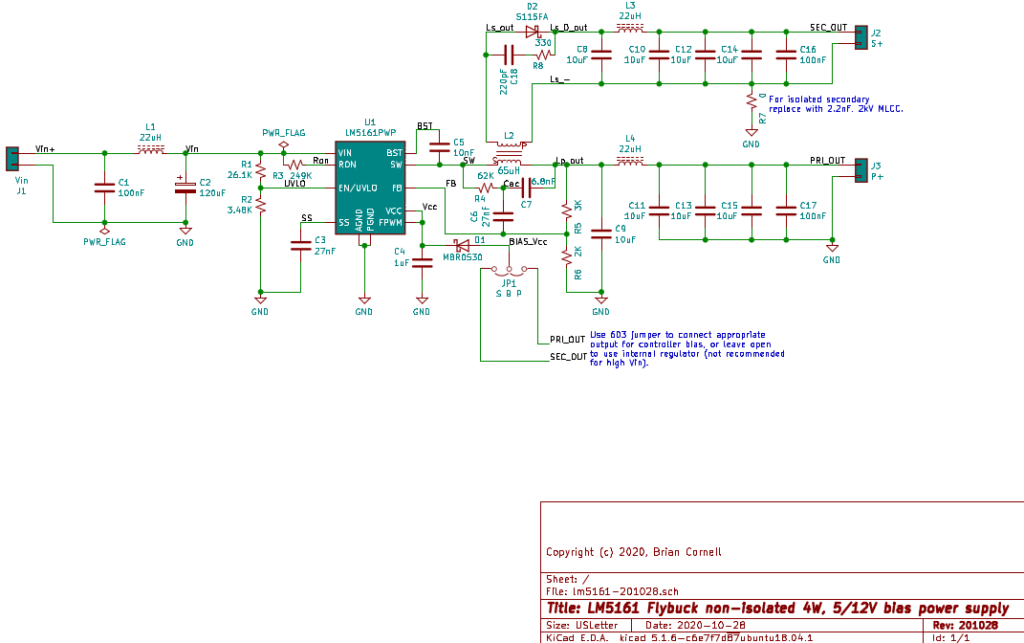 LM5161 Based DC-DC Bias Power Supply for Solar Projects - Electronics-Lab