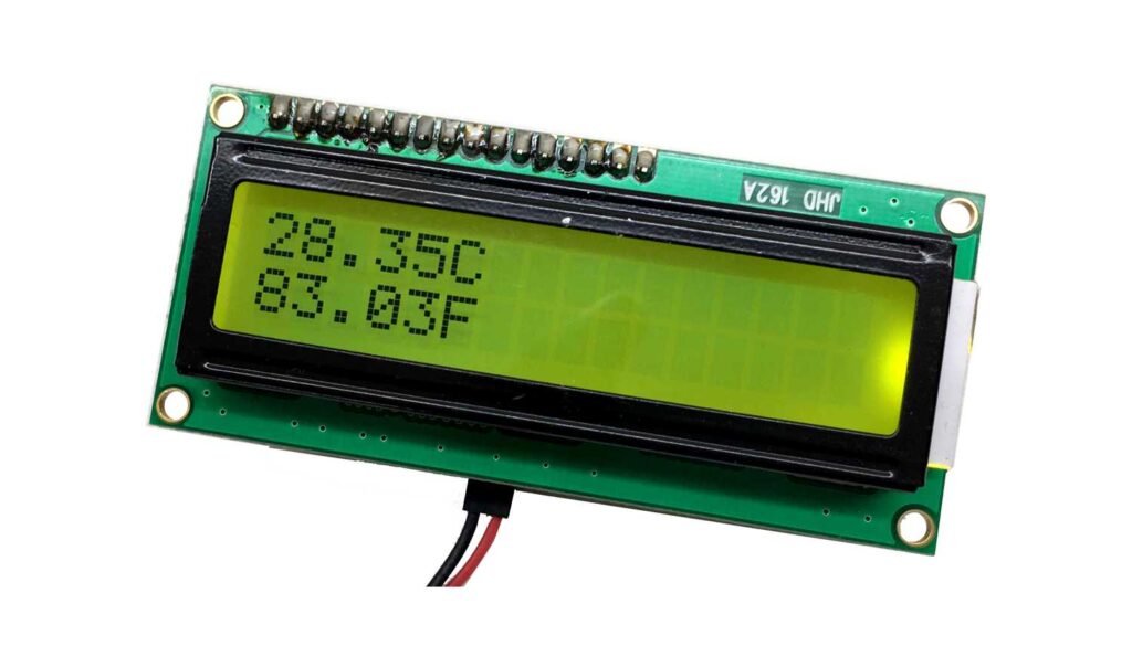 Low Cost Room Thermometer Using 16x2 LCD and Atmega328 - Electronics-Lab