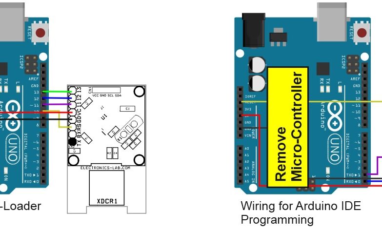 Wiring For Boot Loader And Arduino Ide Programing Electronics