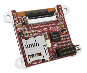 UOLED-128-G2 - 1.5" Smart micro OLED Display - Electronics-Lab