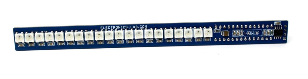 Temperature Controlled RGB LED Light Stick - Mood Light - Electronics-Lab