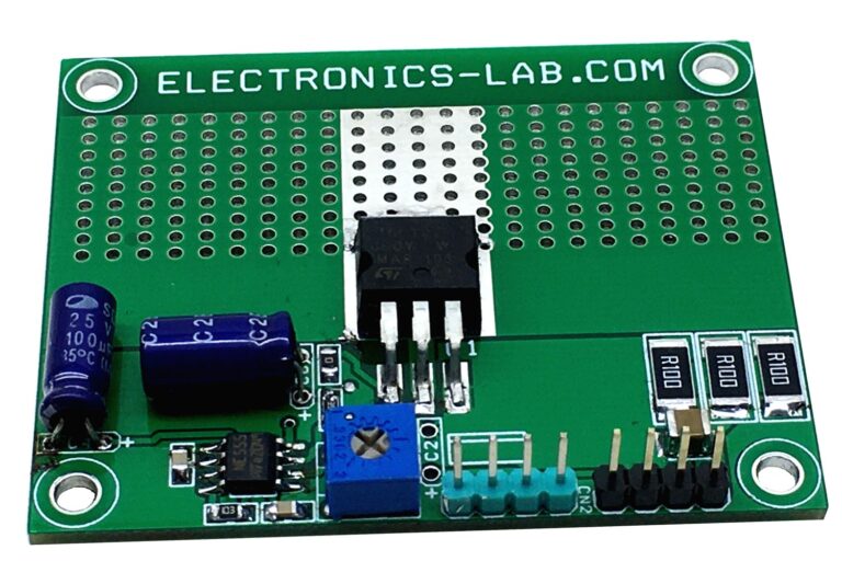LED Fading Effect / LED Strobe using 555 - Electronics-Lab