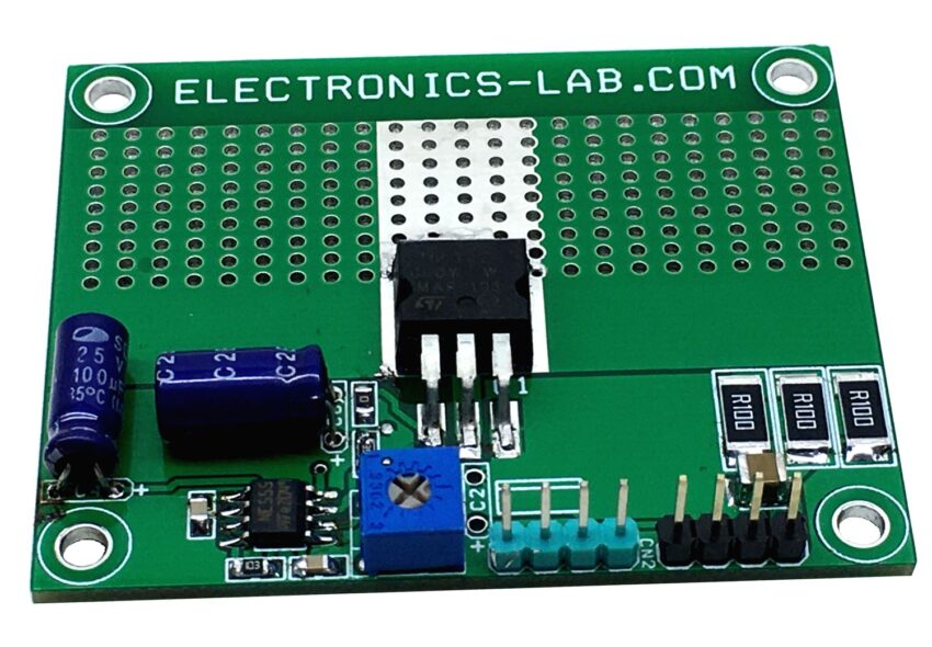 LED Fading Effect / LED Strobe using 555 - Electronics-Lab