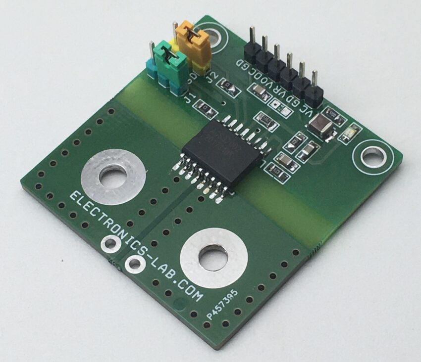 High Accuracy Current Sensor with 400Khz Bandwidth using ACS37002 - Electronics-Lab