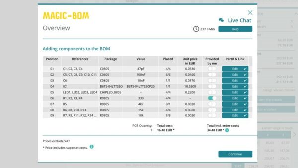 MAGIC-BOM® - For Perfect PCB Assembly - Electronics-Lab