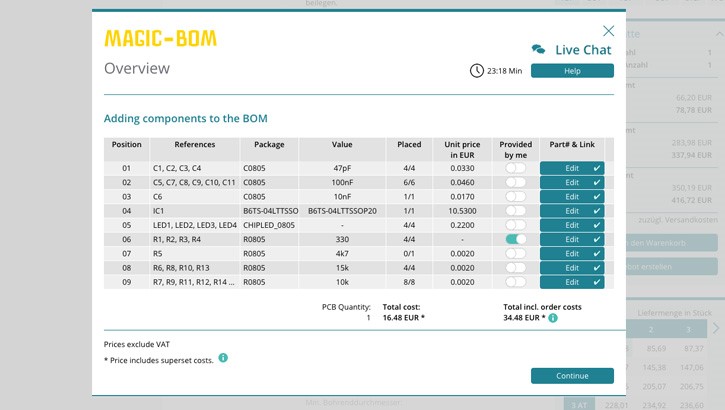 MAGIC-BOM® - For Perfect PCB Assembly - Electronics-Lab