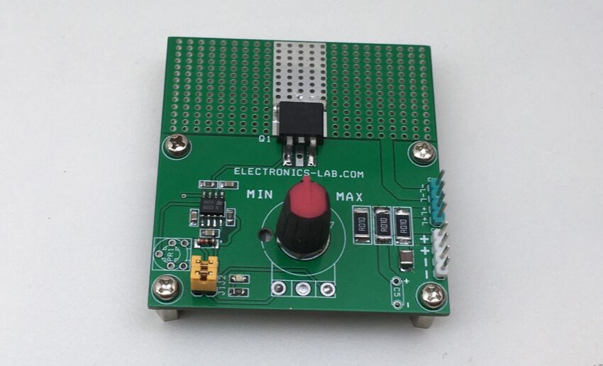 60W LED Dimmer for 12V LEDs using 555 Timer - Electronics-Lab