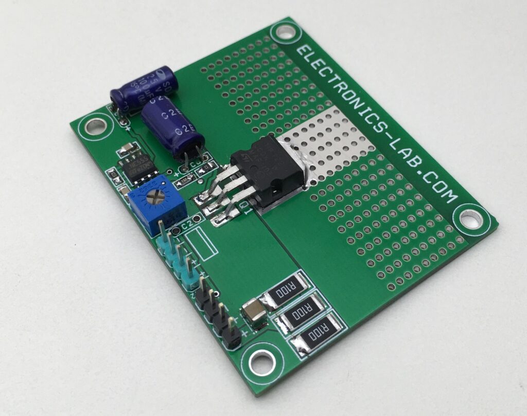 LED Fading Effect / LED Strobe using 555 - Electronics-Lab