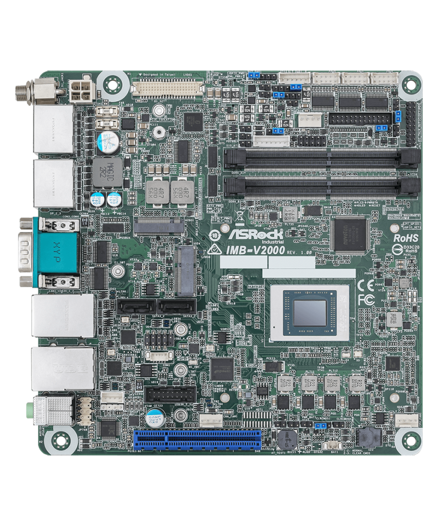 ASRock Industrial Announces the IMB-V2000 Mini-ITX Motherboard Powering the Edge - Electronics-Lab