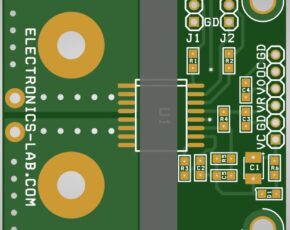 PCB GERB TOP - Electronics-Lab.com