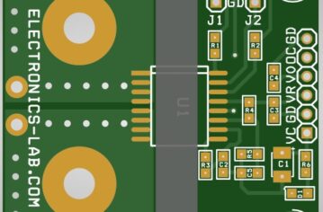 PCB GERB TOP - Electronics-Lab.com