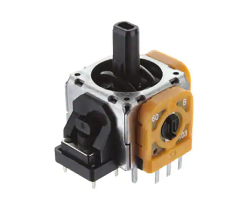 THB001P Series Thumbstick Switch features dual axis Mini-joystick ...