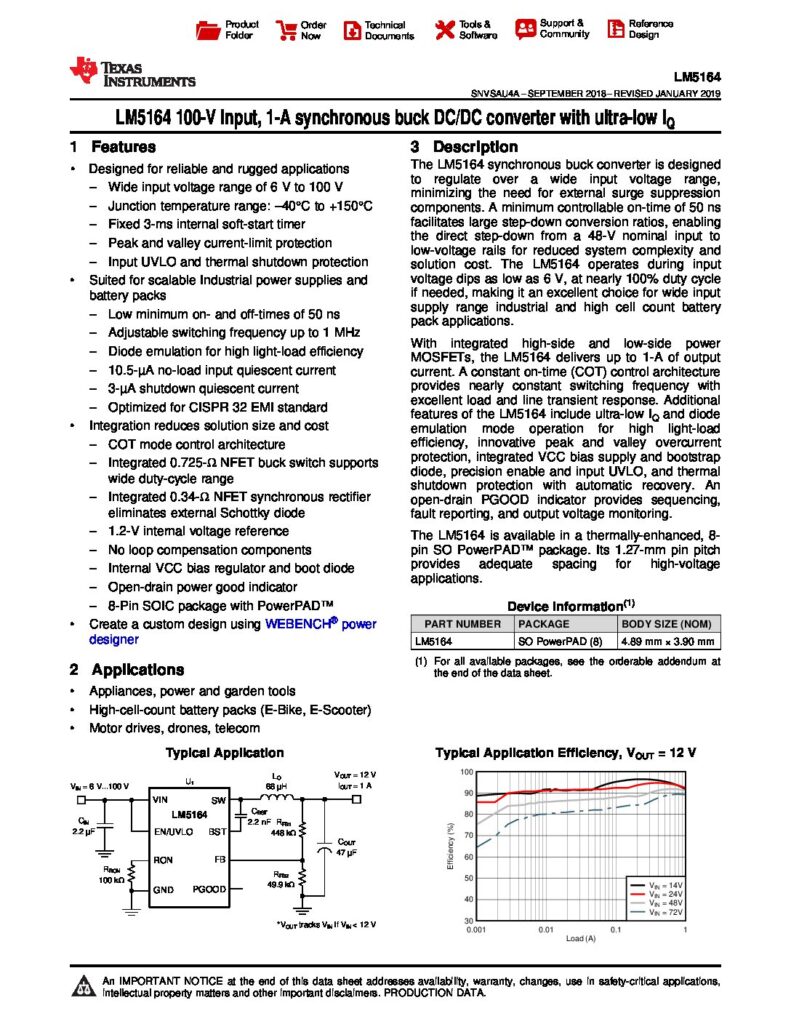 lm5164 - Electronics-Lab.com