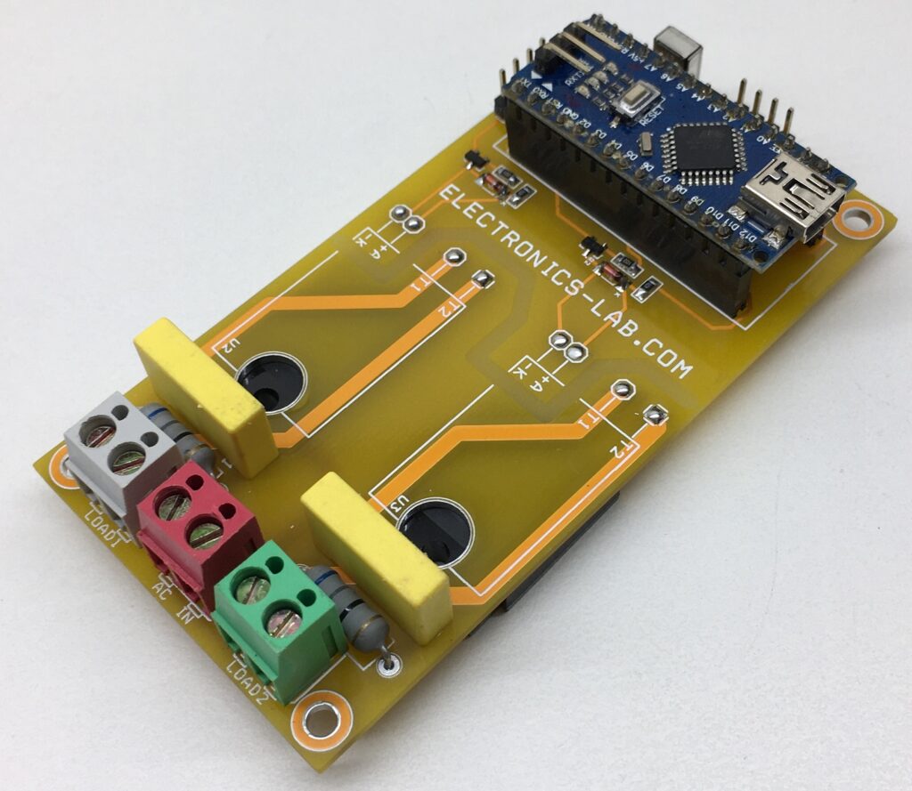 Arduino Nano- Switching ON/OFF Appliances Using Infra-Red Remote (Two ...