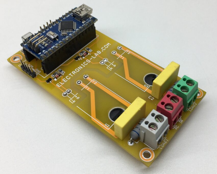Arduino Nano- Switching ON/OFF Appliances Using Infra-Red Remote (Two ...
