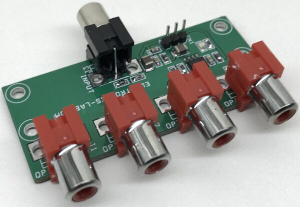 4 Channel Analog Video Distribution Amplifier - Electronics-Lab