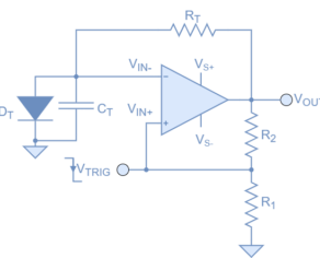Monostable op amp - Electronics-Lab.com