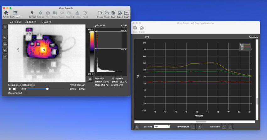 tCam-Mini Radiometric Thermal Imaging Camera with Desktop App