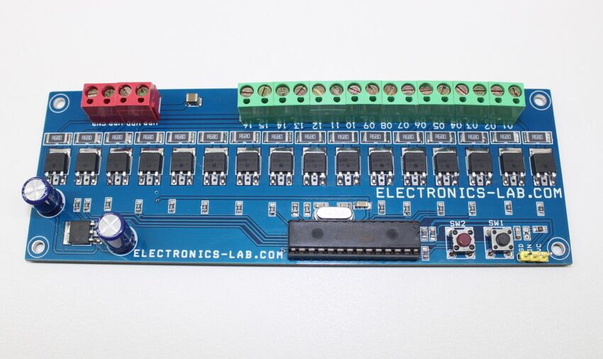 16 High Power LEDs Knight Rider Light - Arduino Compatible ...