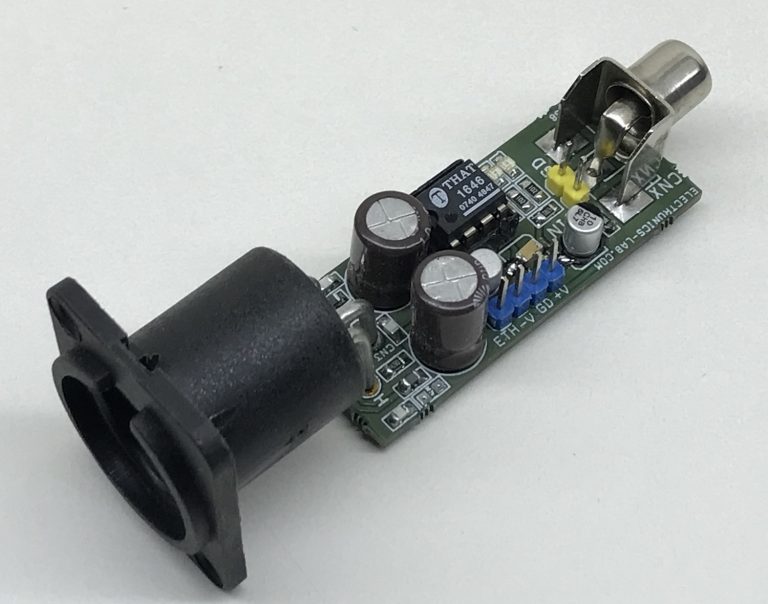 Audio-Balanced Line Driver - Unbalanced Audio to Balanced Audio ...