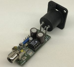 Audio-Balanced Line Driver - Unbalanced Audio to Balanced Audio ...