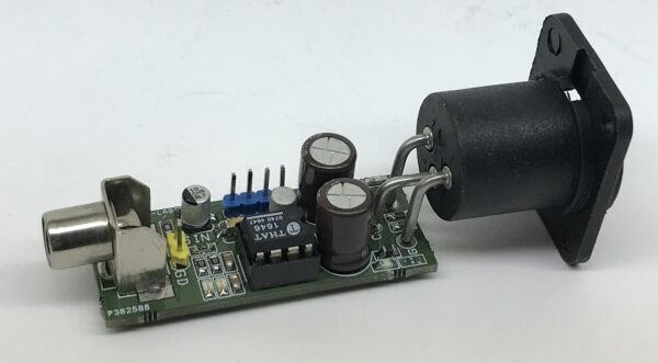 Audio-Balanced Line Driver - Unbalanced Audio to Balanced Audio ...