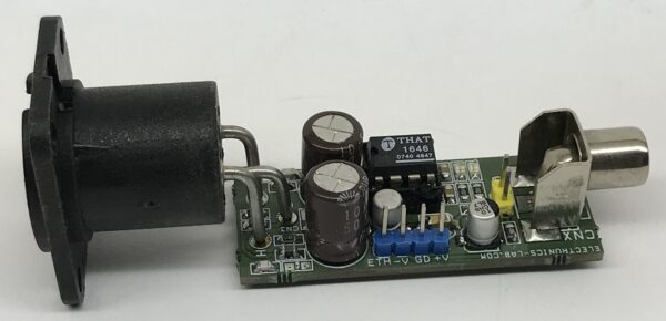 Audio-Balanced Line Driver - Unbalanced Audio to Balanced Audio ...