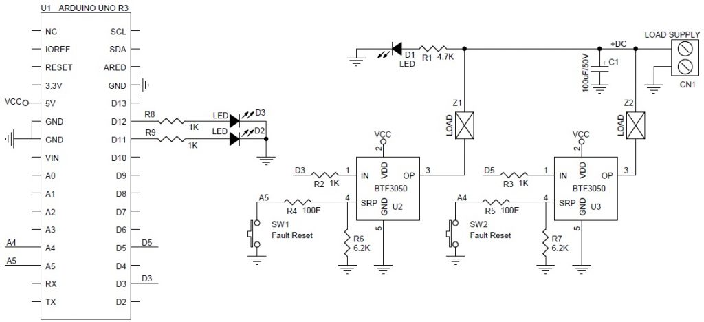 Two Channel Smart Low-Side Power Switch for Inductive, Resistive and ...