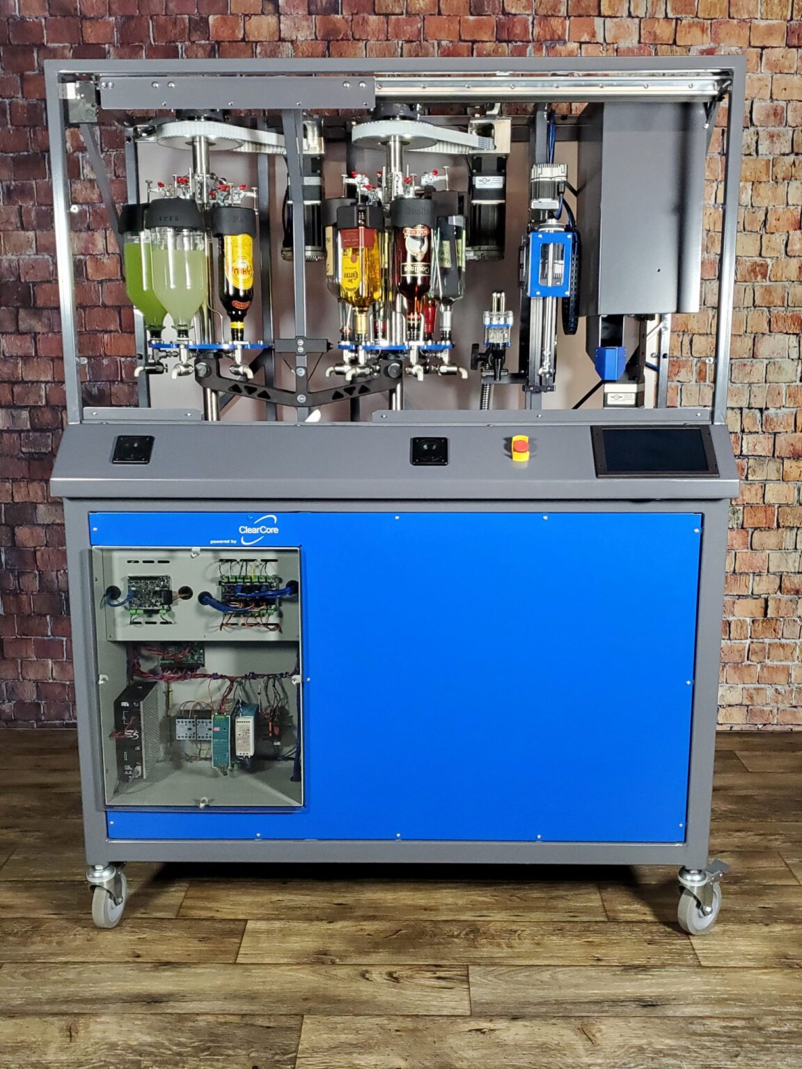 Robotic Bartender What Can A 99 Arduino Compatible Controller And 6 Bldc Servo Motors Do