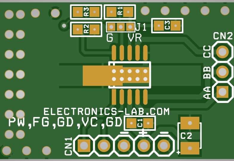 PCB GRB TOP - Electronics-Lab.com
