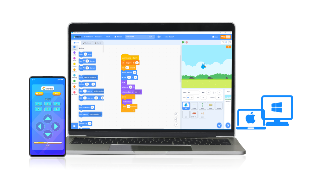 Crowbits Learning Coding Tool Electronics Lab