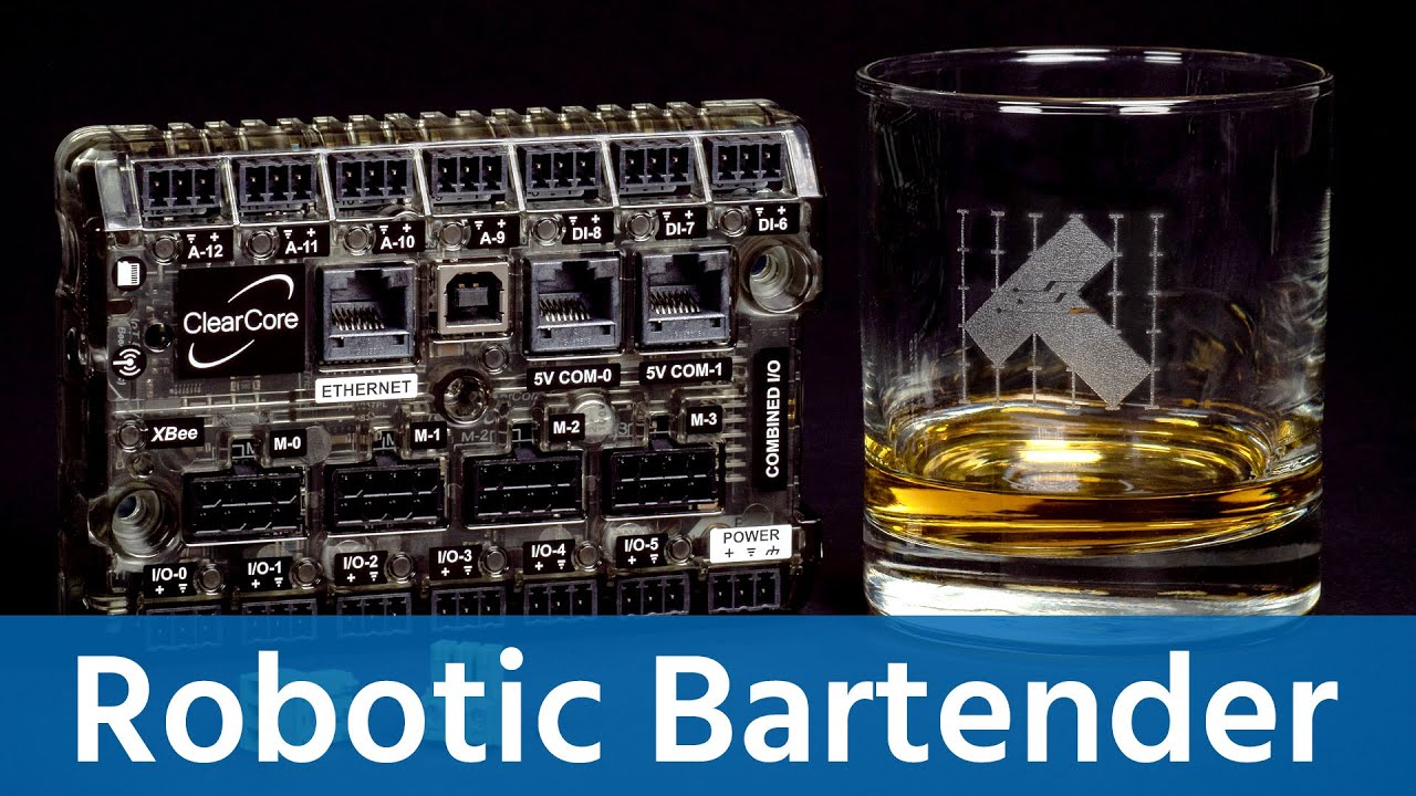 Robotic Bartender – What can a $99 Arduino-compatible controller and 6 BLDC servo motors do ...