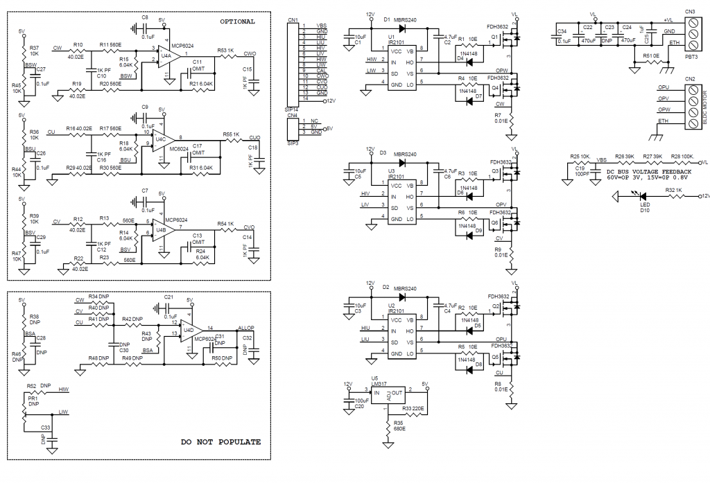 15V to 60V - Three-Phase Brushless DC Motor Pre-Driver - Electronics-Lab