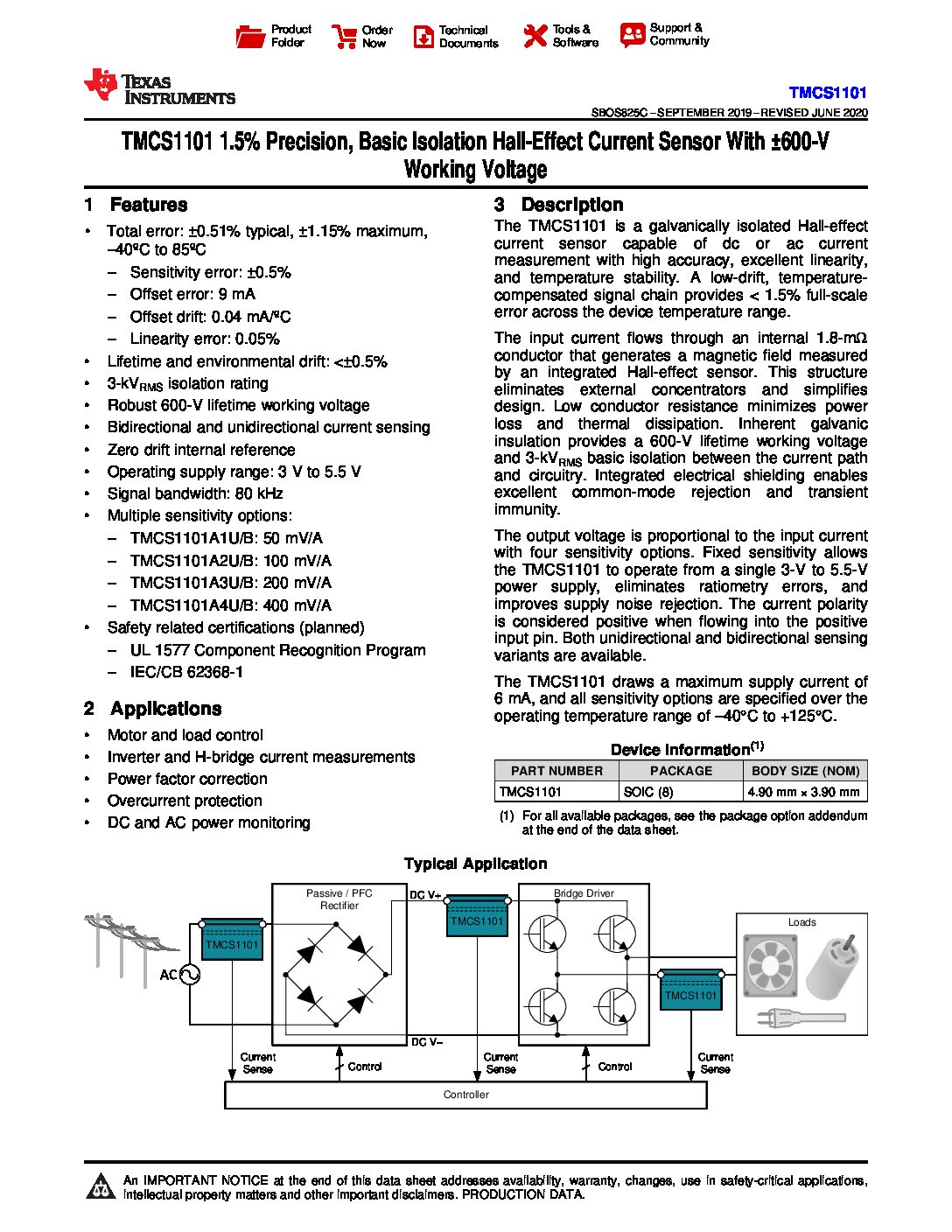 tmcs1101 - Electronics-Lab.com