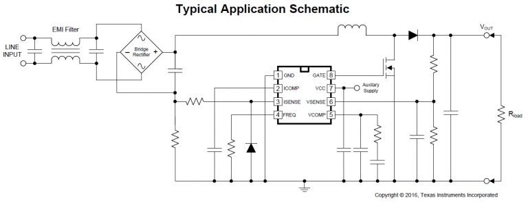 Programmable Frequency Continuous Conduction Mode Ccm Boost Power
