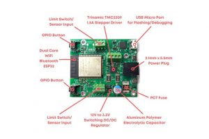 Valar Systems’ WiFi Stepper Motor Board with StallGuard Technology - Electronics-Lab