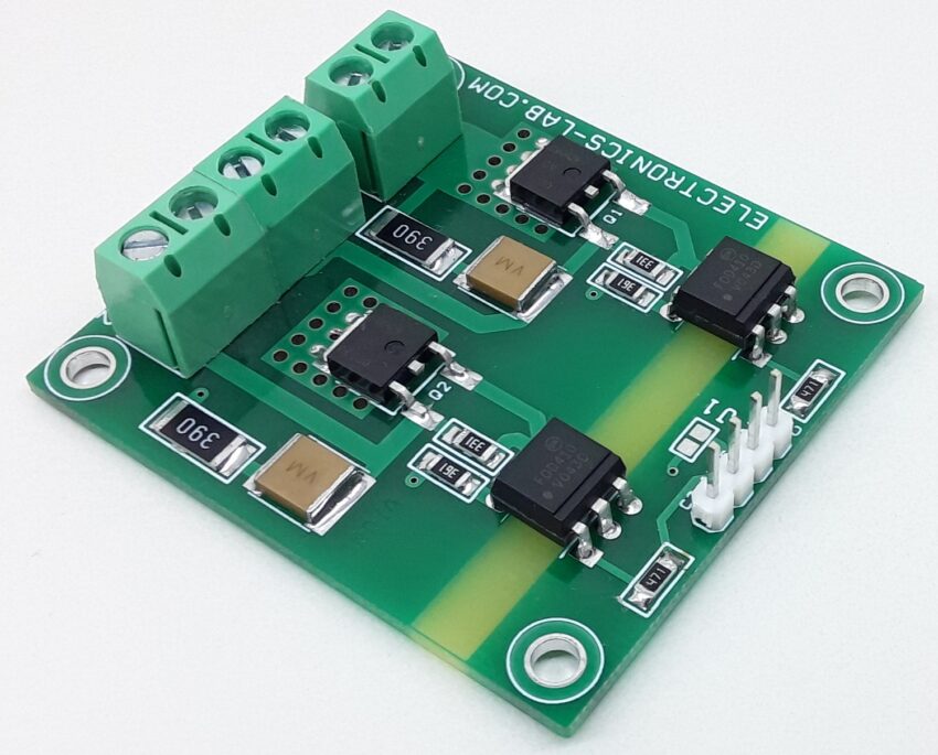 Low Profile 2 Channel Solid State Relay for AC Loads - Electronics-Lab
